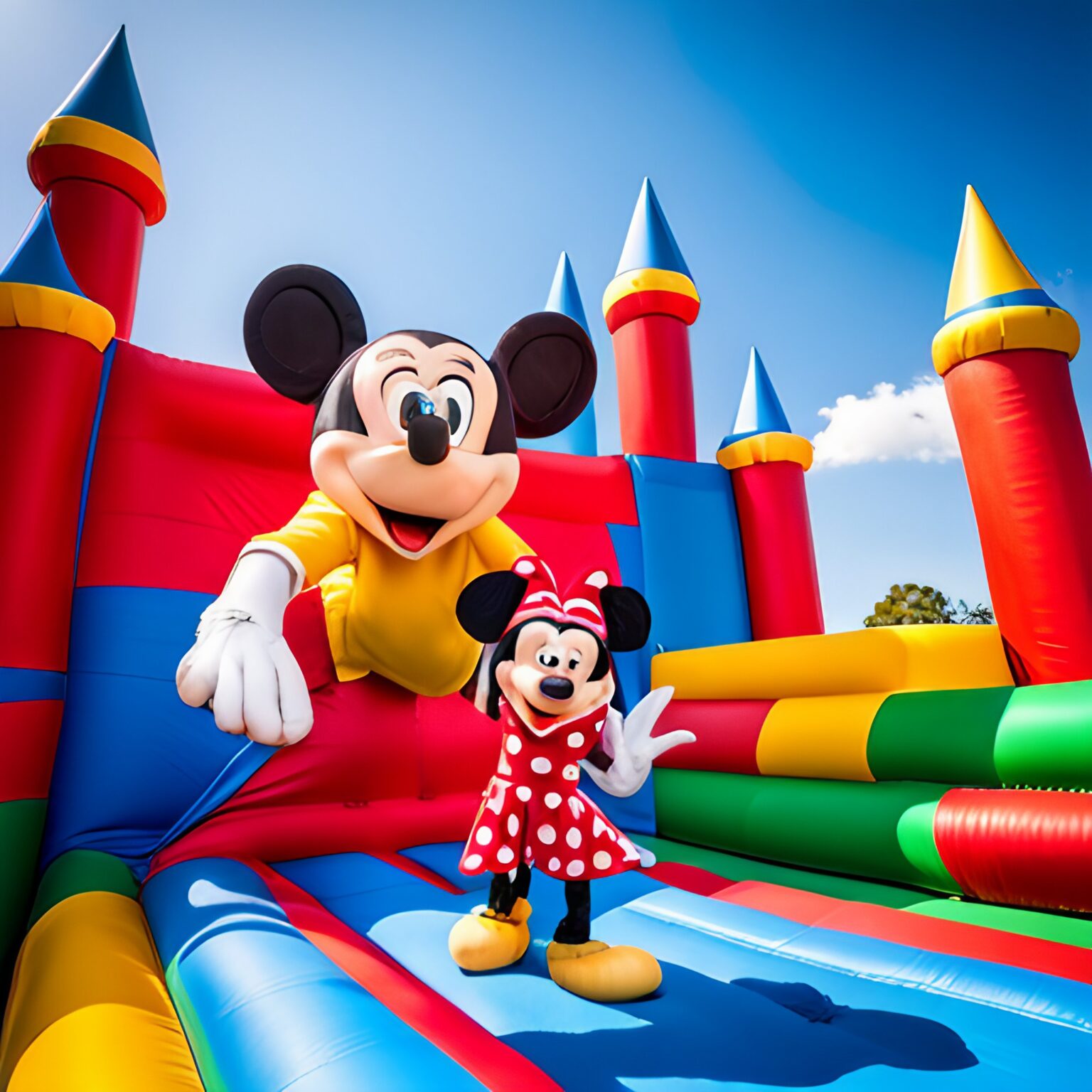 How Disney themed bouncy castles catch attention of kids - Kids Activities