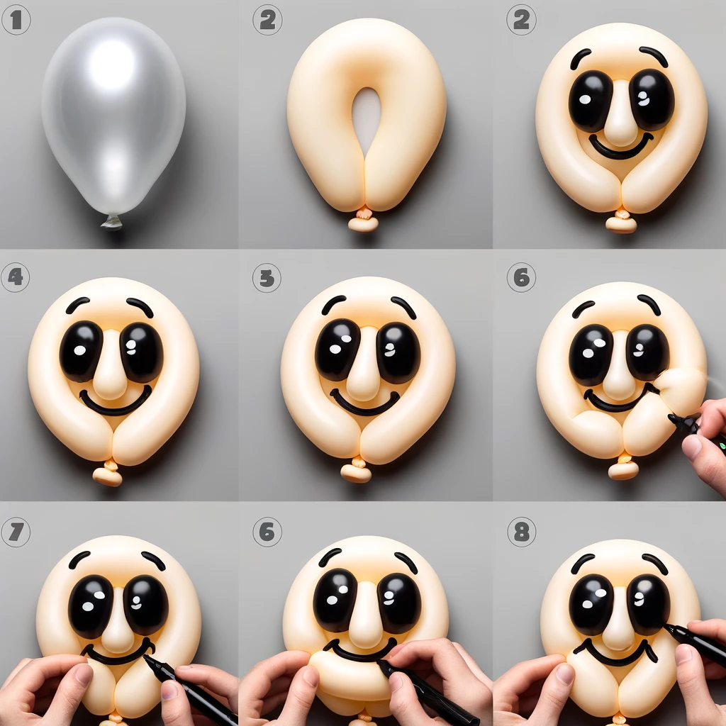 Balloon Face Magic - Kids Activities