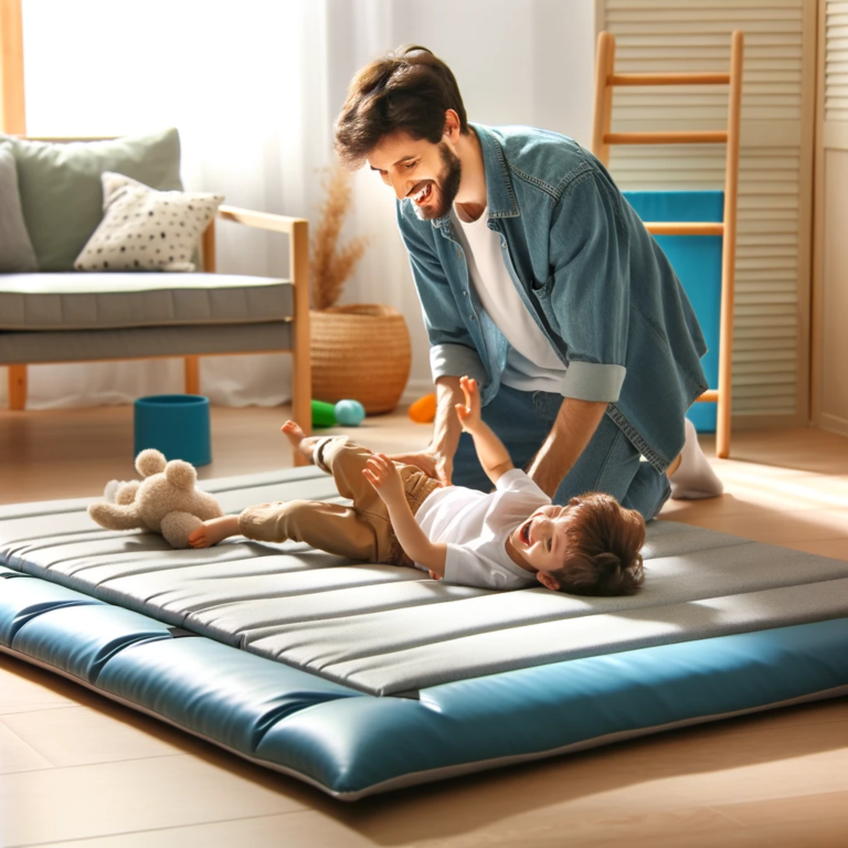 Crafting Crash Pads to Improve Sensory Integration Skills - Kids Activities